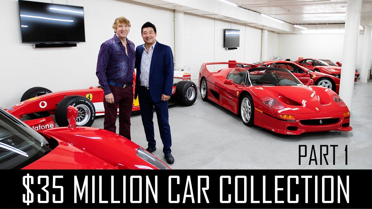 Ferrari Collector David Lee’s $35million car collection! (Part 1 ...